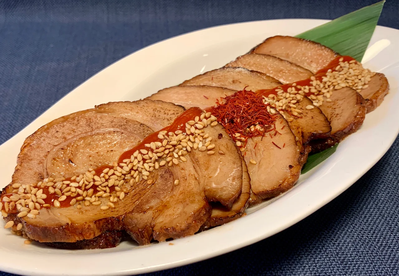 Aburi Chashu (Seared Pork Belly) | Hinodeya Newark